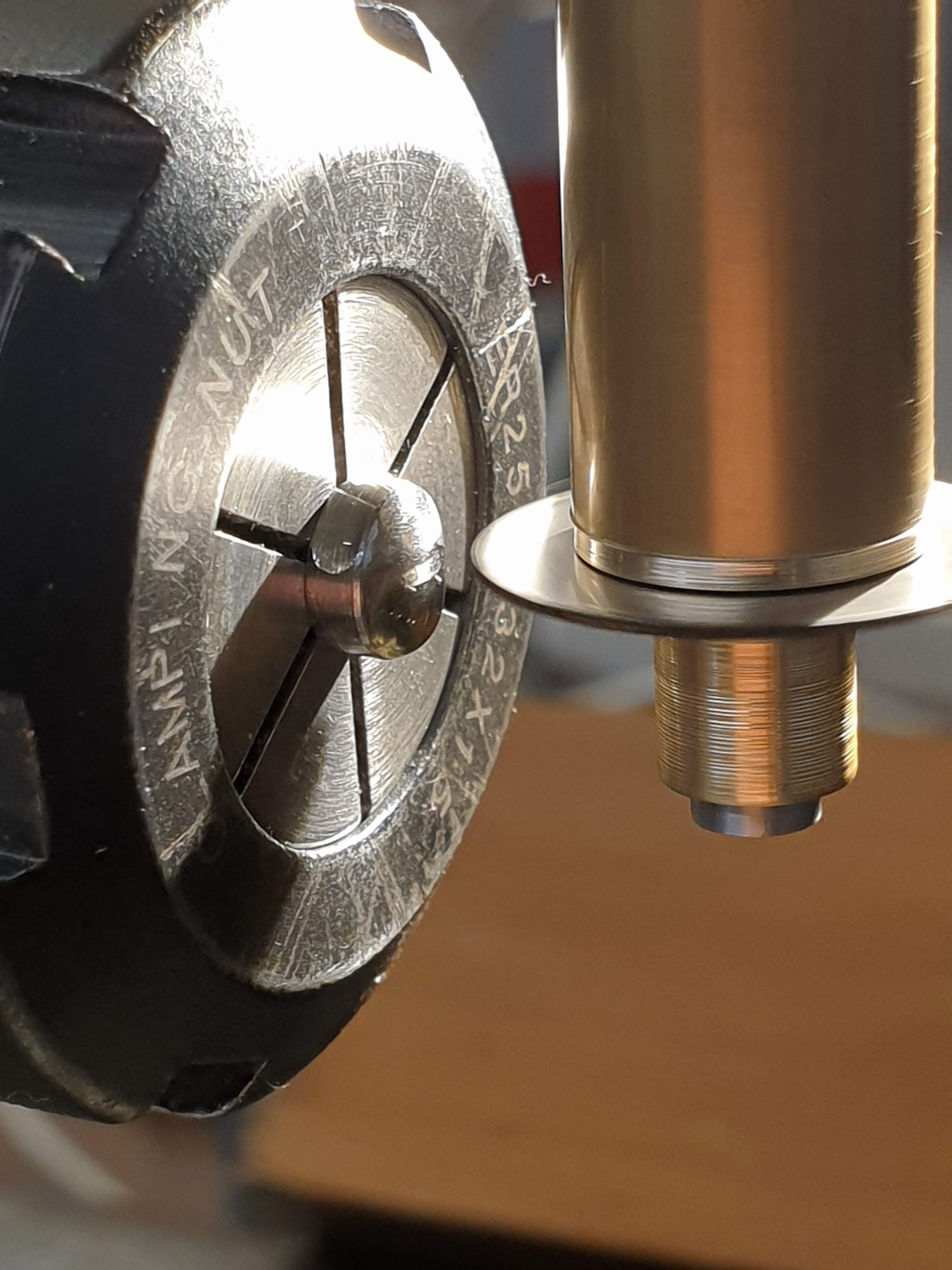 Replacing a missing screw – Mark Baird Clocks